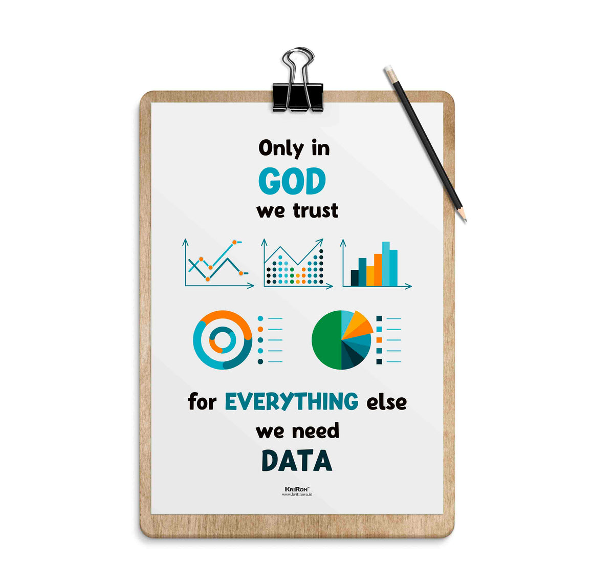 Only in God we trust, Math Poster, Kids Room Decor, Classroom Decor, M ...
